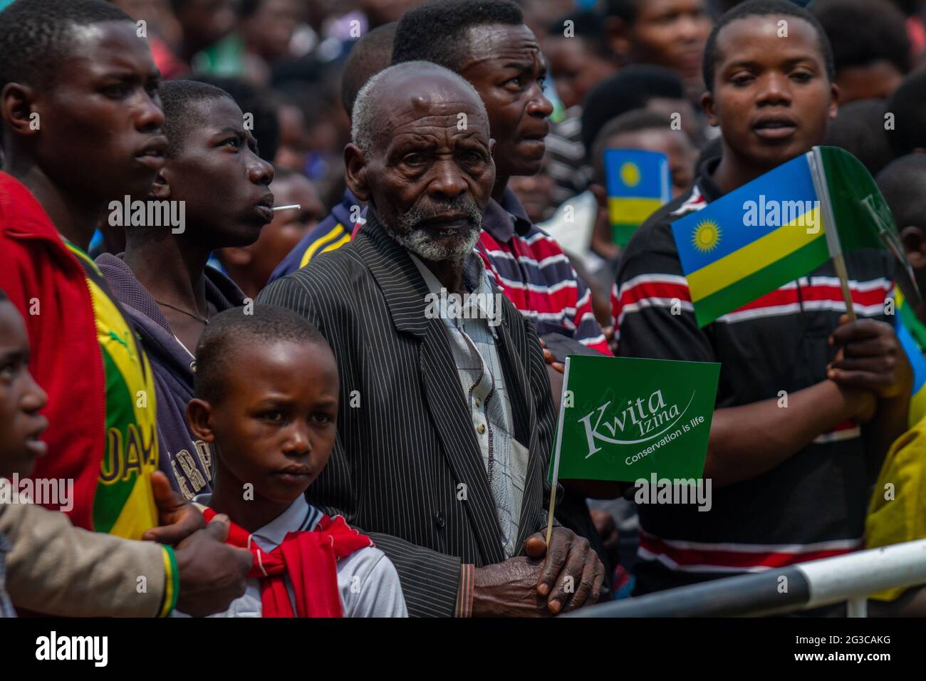 Kwita Izina is a Rwandan ceremony of giving a name to a newborn baby ...
