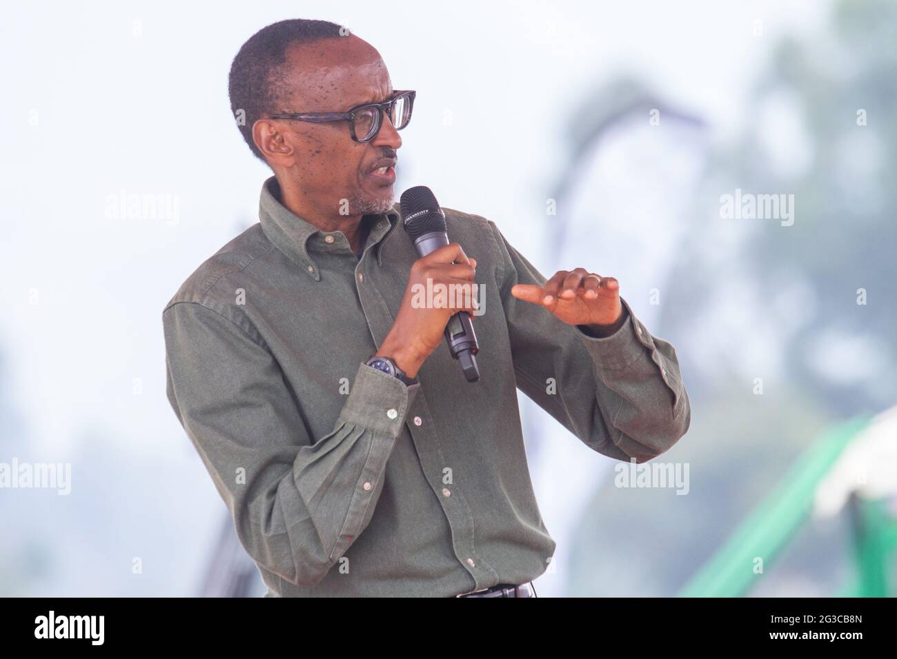 Kwita Izina is a Rwandan ceremony of giving a name to a newborn baby ...