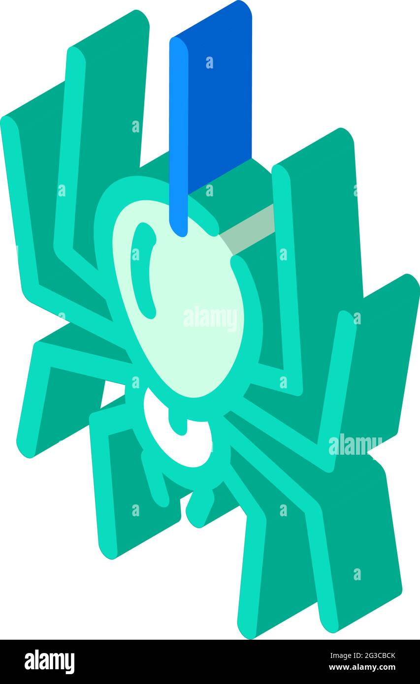spider fear isometric icon vector illustration Stock Vector Image & Art ...