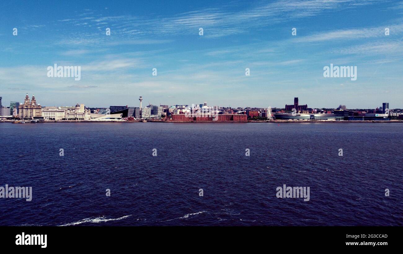 Drone photography from around Merseyside Stock Photo - Alamy