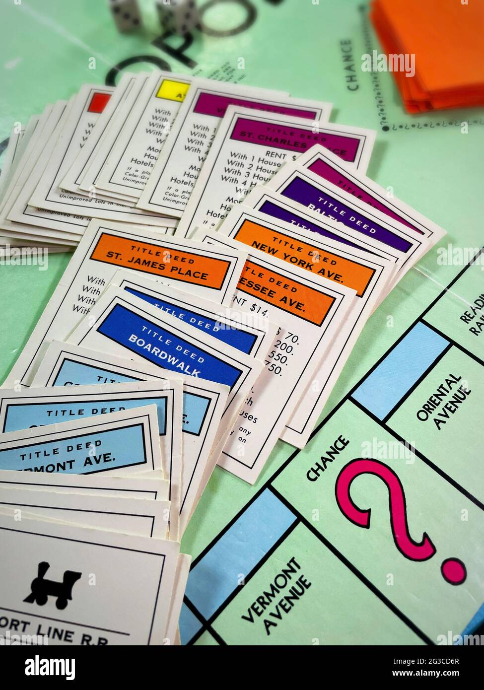 Retro monopoly board hi-res stock photography and images - Alamy