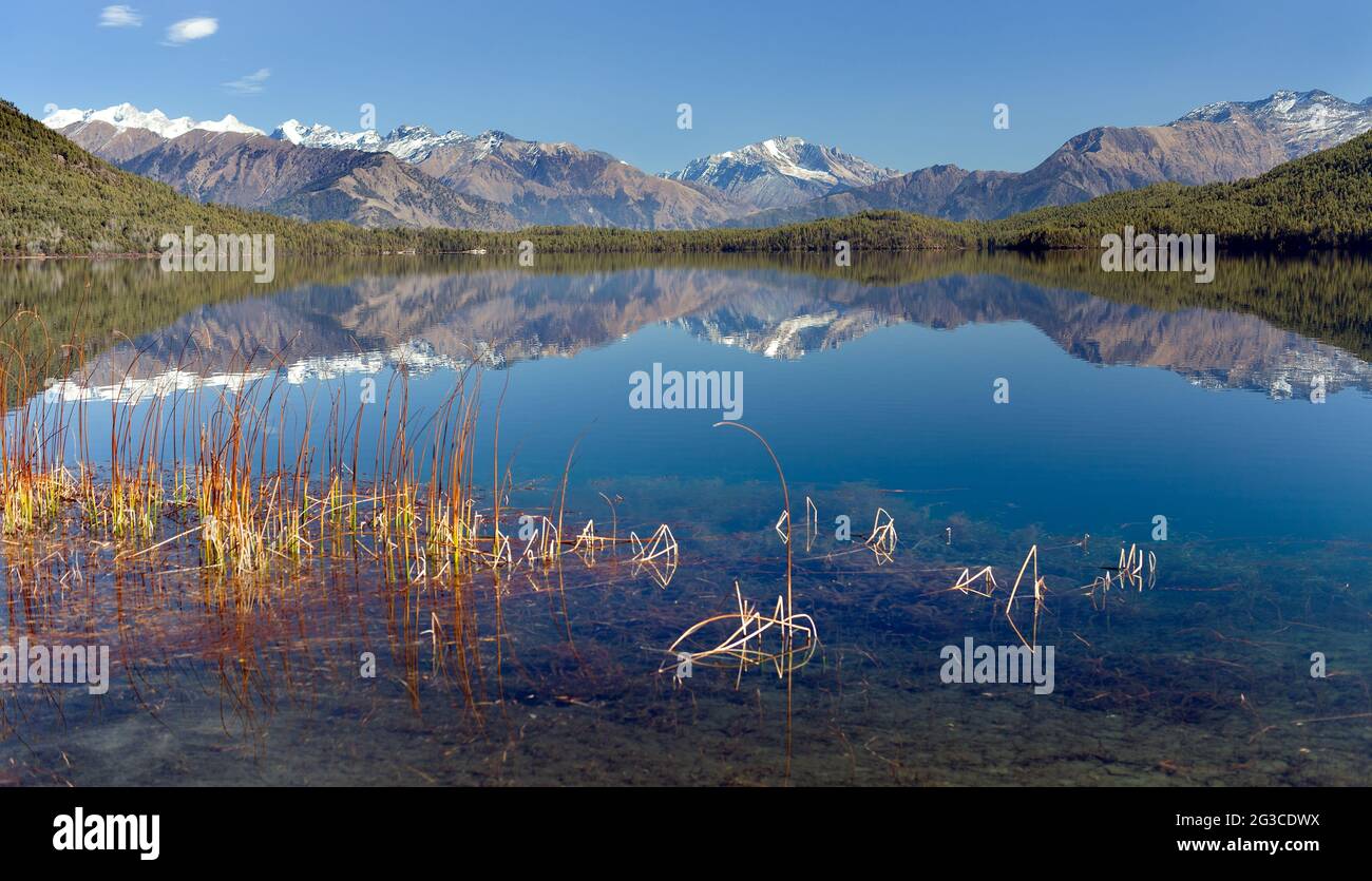 View of Rara Daha or Mahendra Tal Lake - Rara trek - Mugu District ...