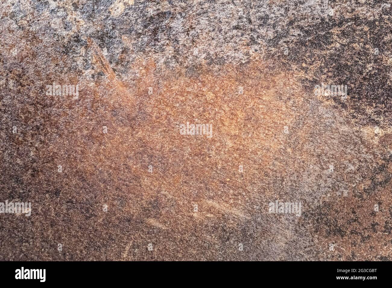 Closeup shot of the textures and patterns of a weathered stone surfac ...