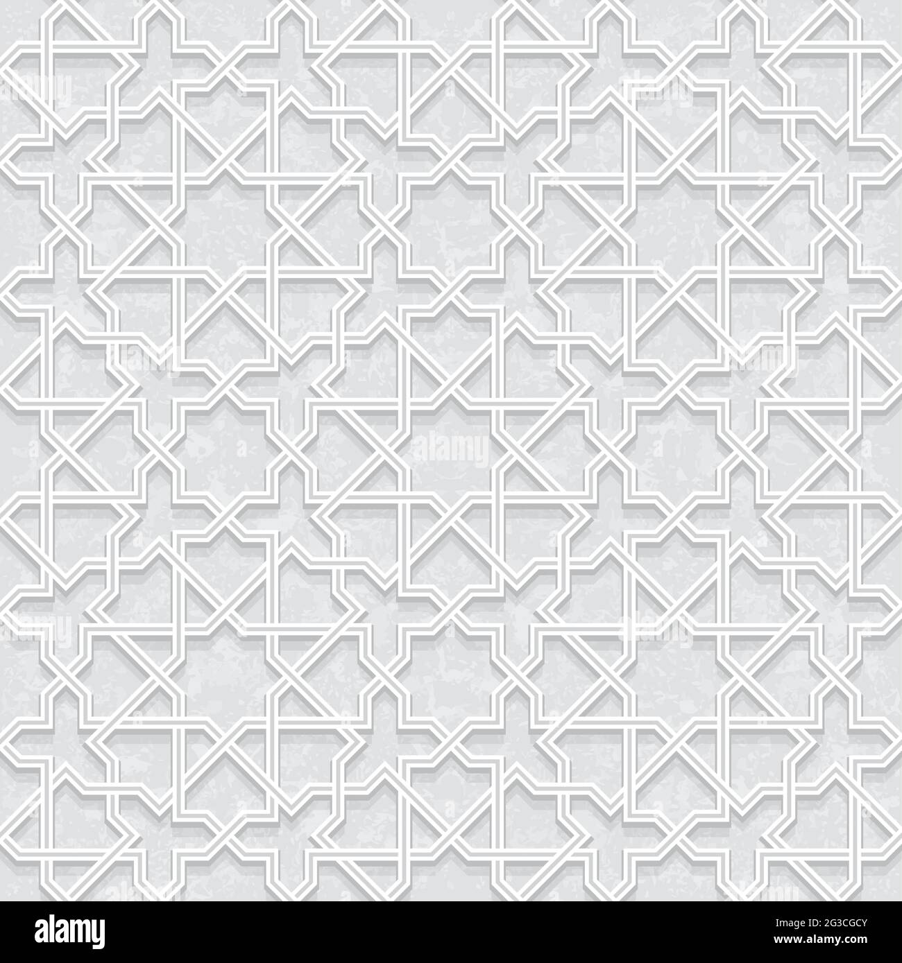 Seamless geometric pattern with light grey background, Vector ...