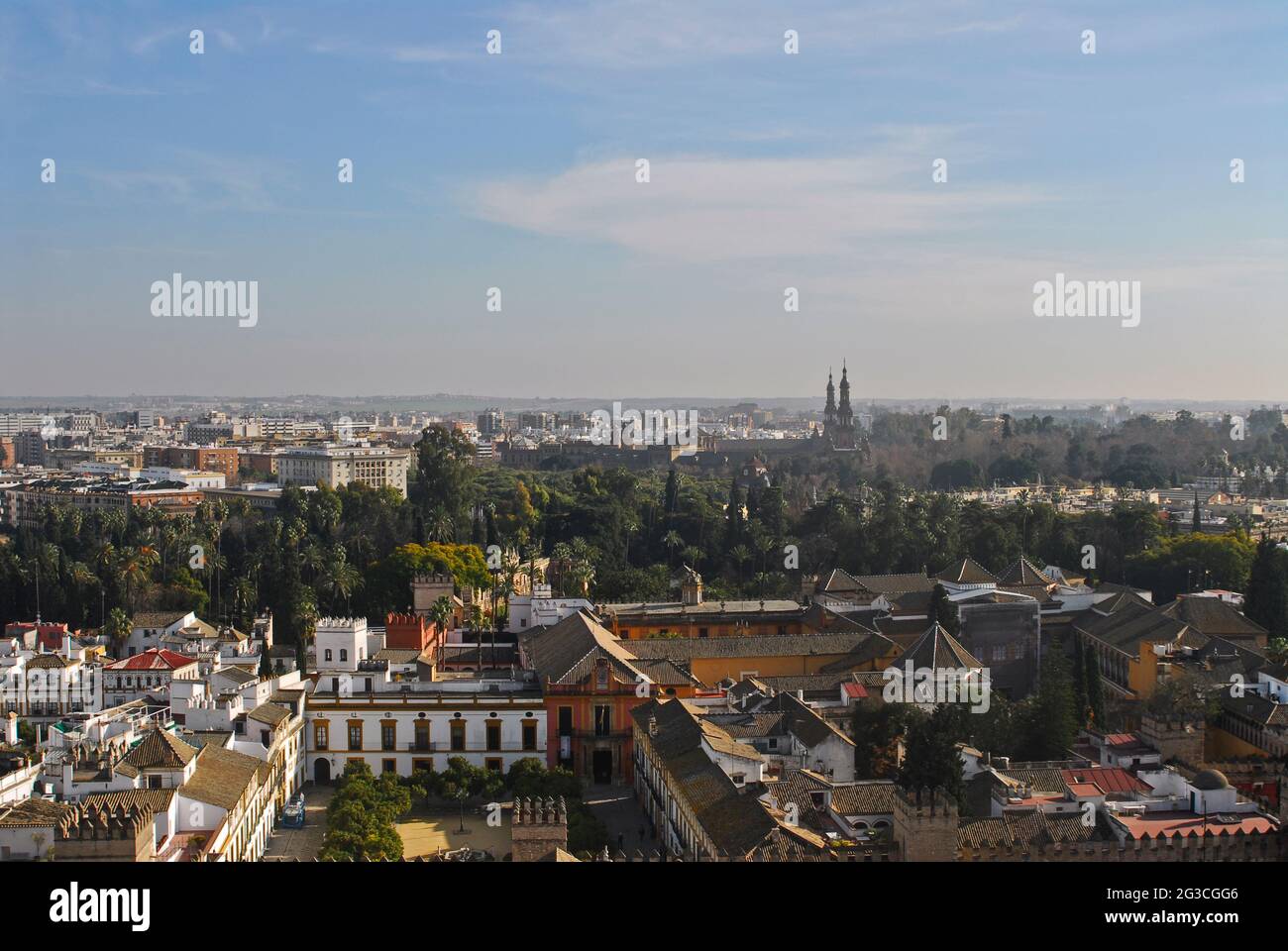 Panoramic of seville hi-res stock photography and images - Alamy