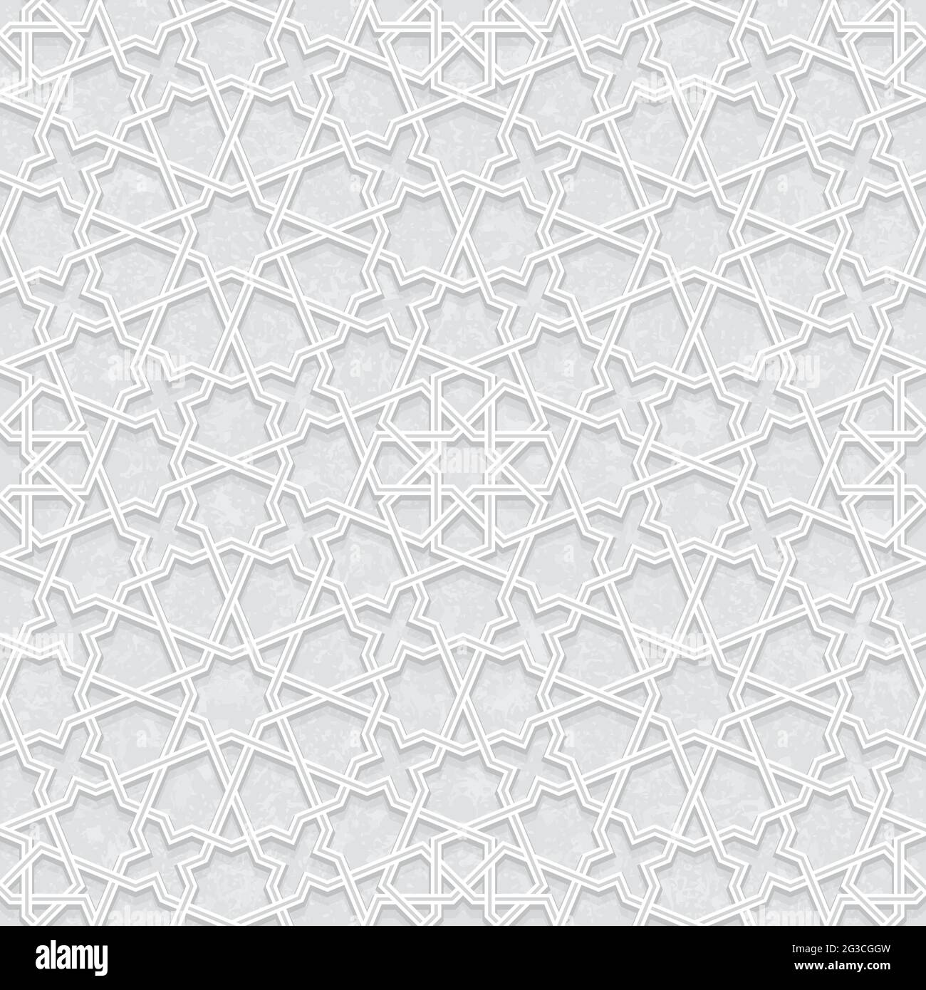Seamless geometric pattern with light grey background, Vector ...