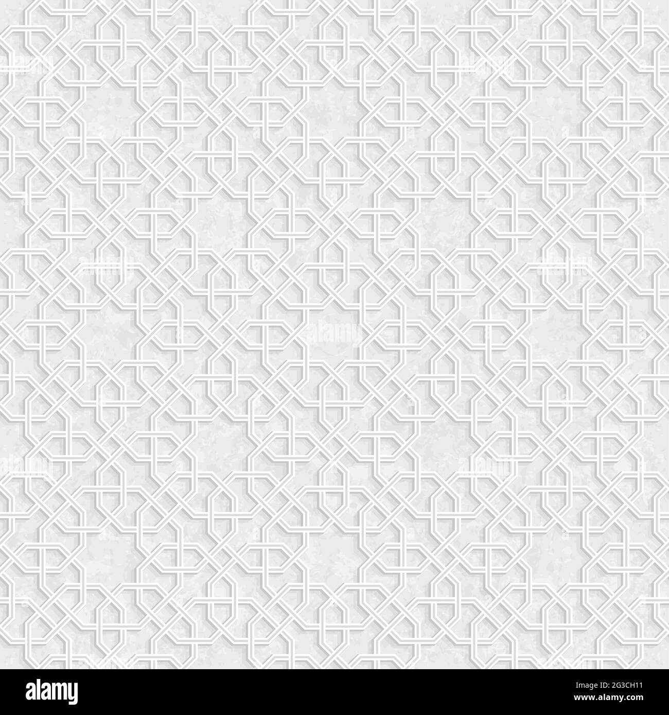 Seamless geometric pattern with light grey background, Vector ...