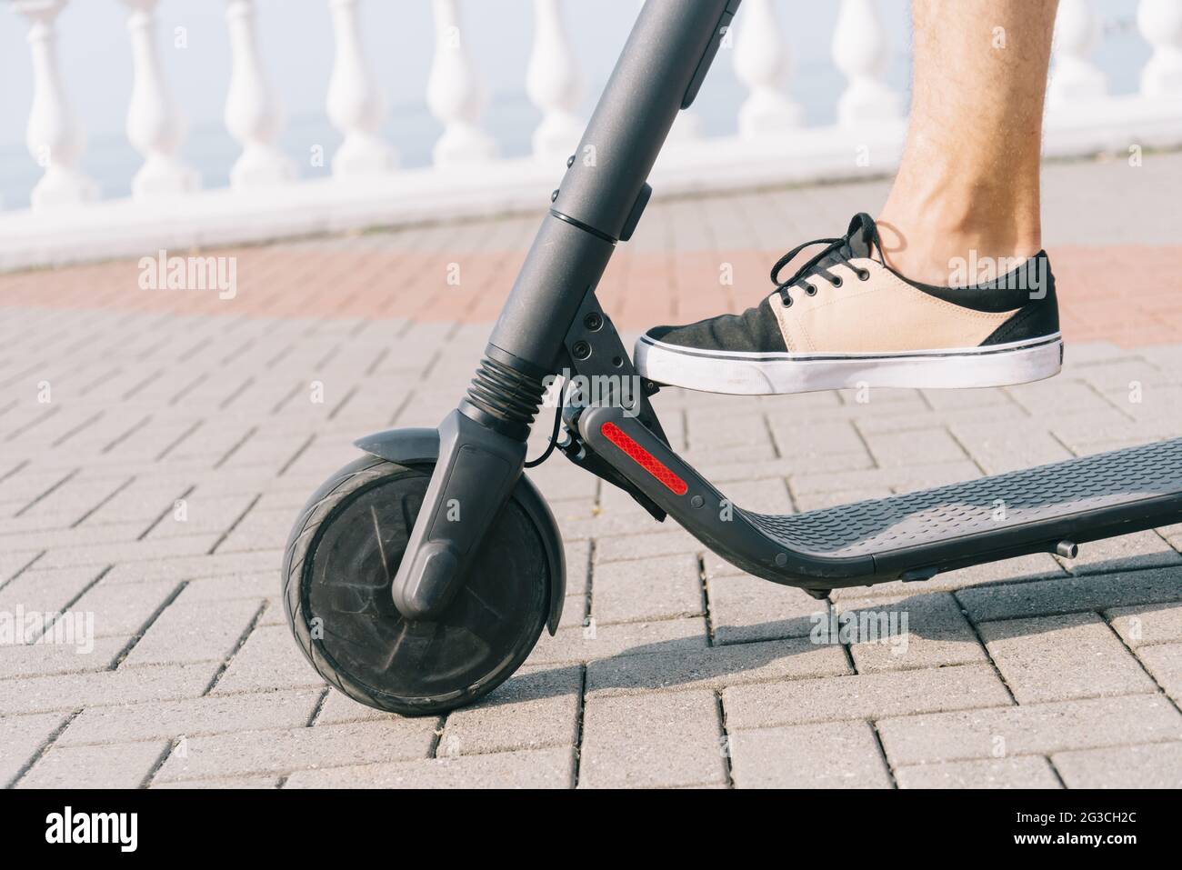 Foot scooter hi-res stock photography and images - Alamy