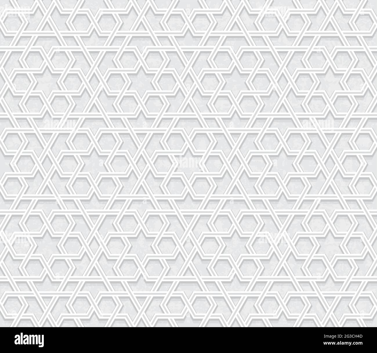Seamless geometric pattern with light grey background, Vector ...
