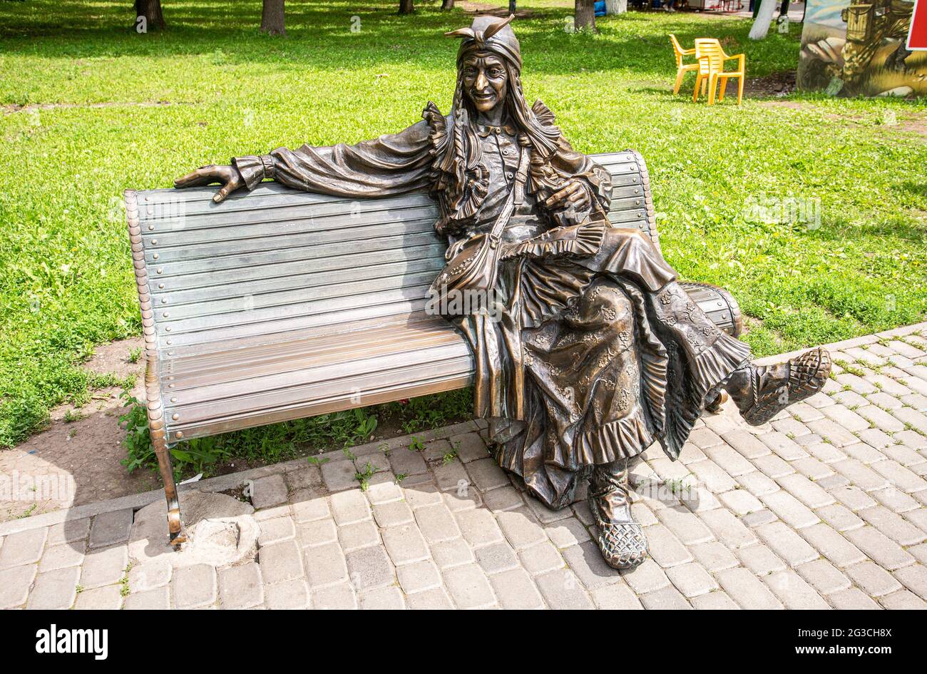 Baba Yaga Sculpture