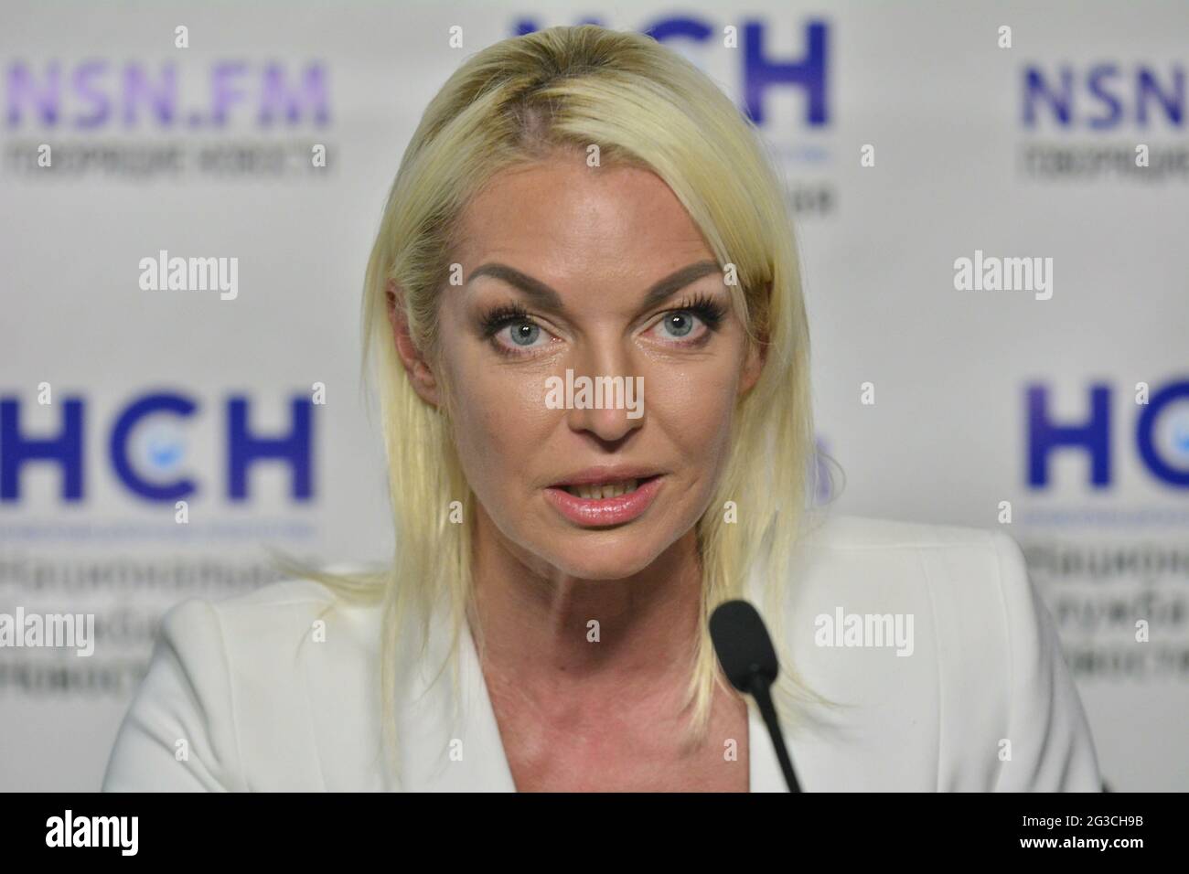 Press conference of the famous Russian ballerina Anastasia Volochkova ...