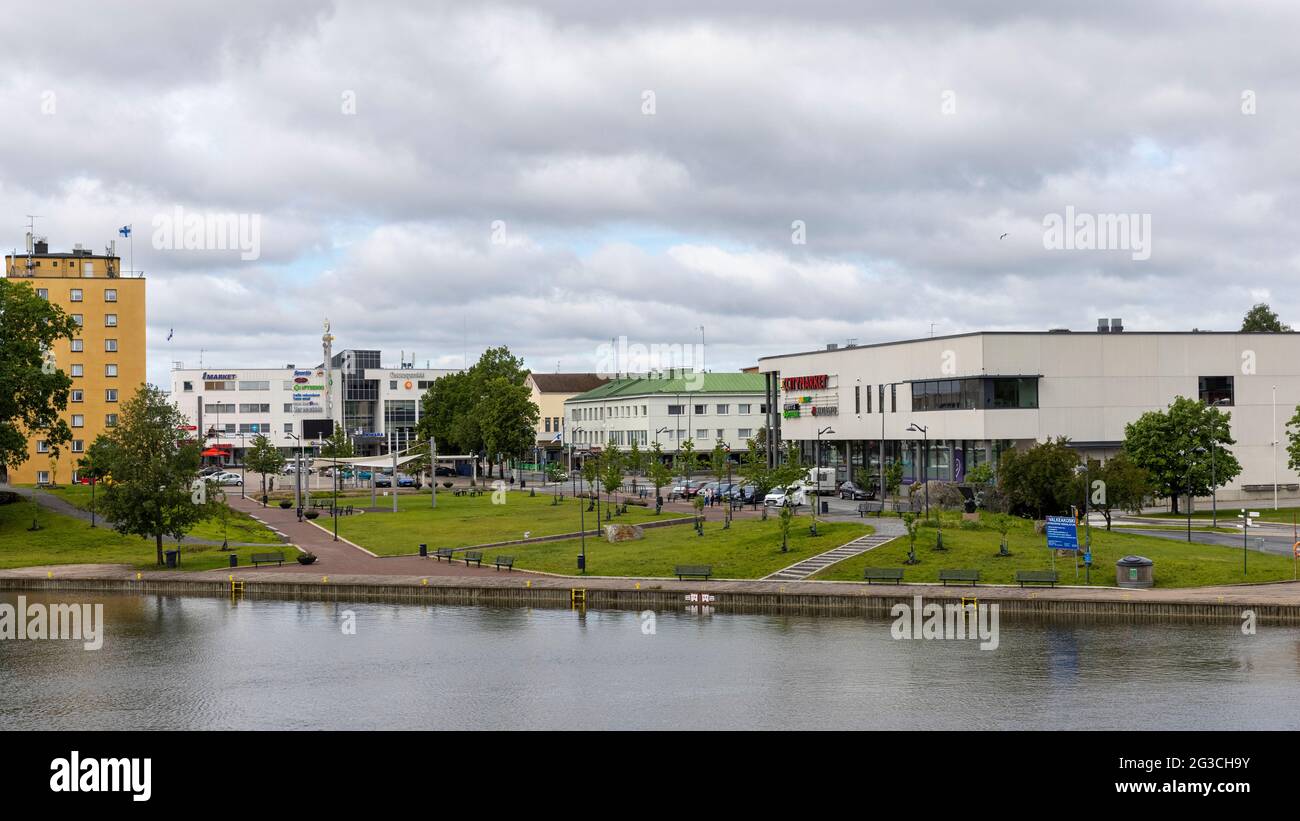Residential building in Valkeakoski city, Finland Stock Photo - Alamy