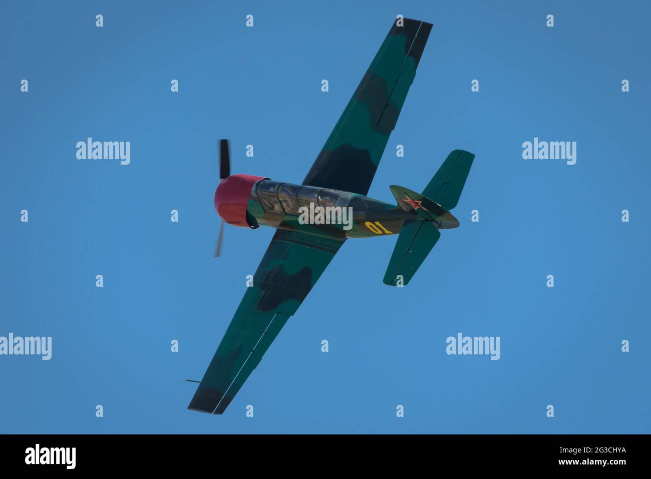 Aircraft from the second world war in flight. World War II Stock Photo ...