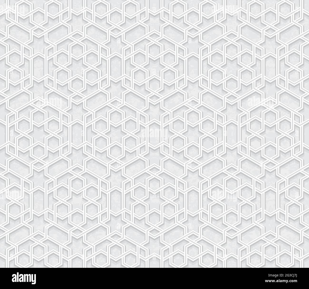 Seamless geometric pattern with light grey background, Vector ...