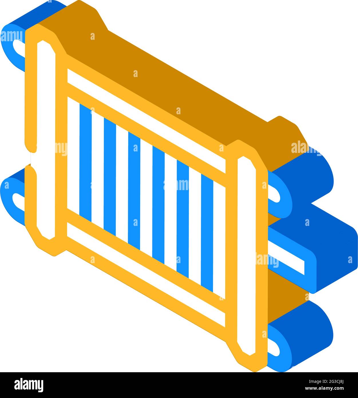 generator hydrogen isometric icon vector illustration Stock Vector ...