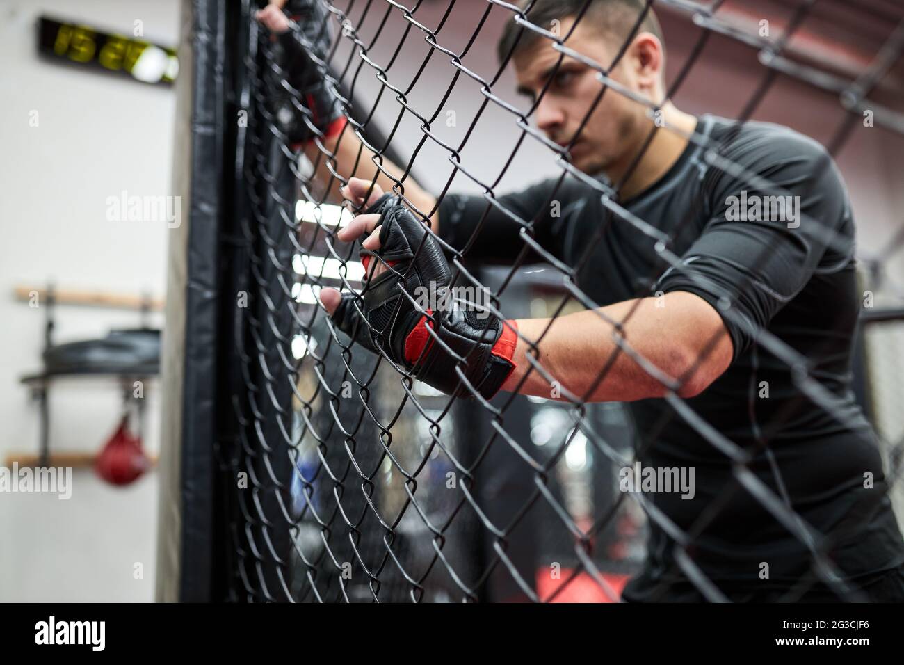 Portrait male wrestler hi-res stock photography and images - Alamy