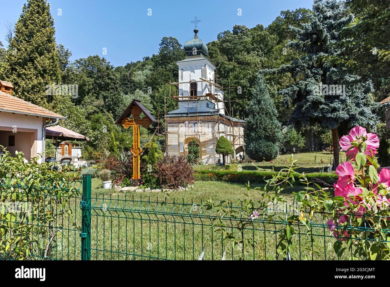 Milkov (Milkovo) Monastery near town of Crkvenac, Sumadija and Western ...
