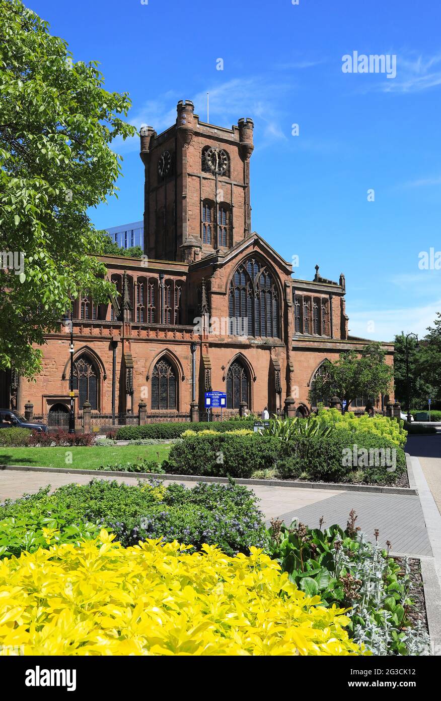 The Collegiate & Parish church of St John the Baptist, on Fleet St ...