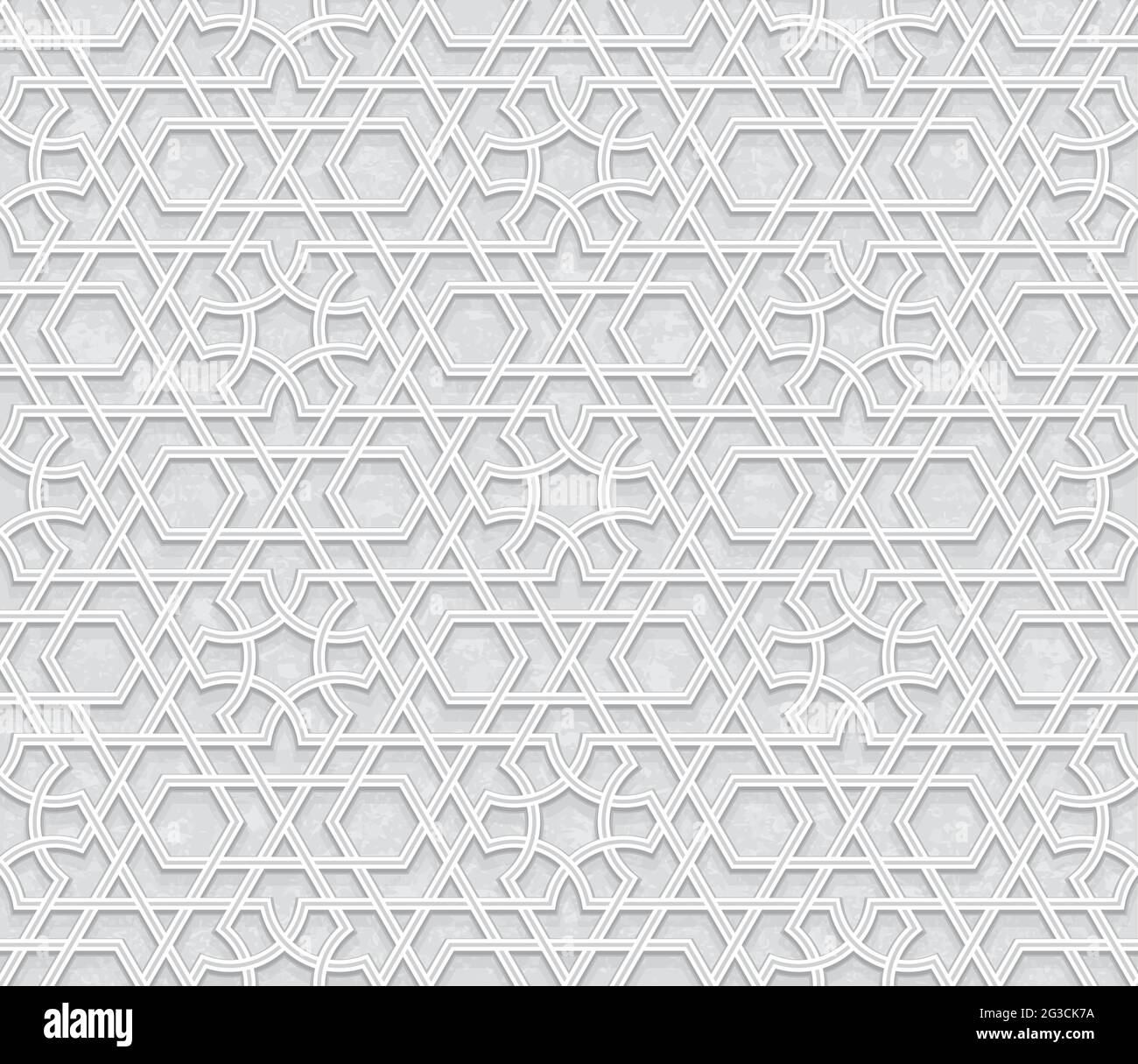 Seamless geometric pattern with light grey background, Vector ...
