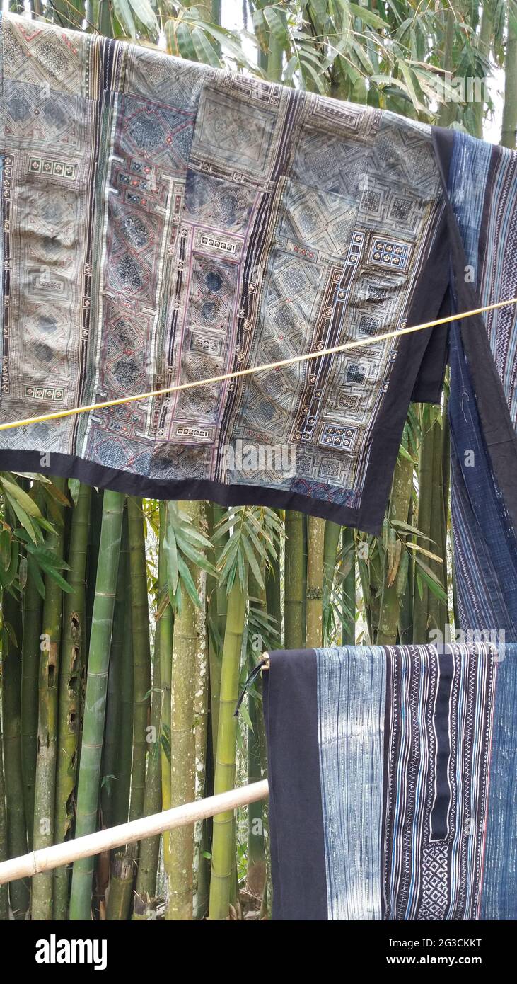Vietnamese textiles hi-res stock photography and images - Alamy