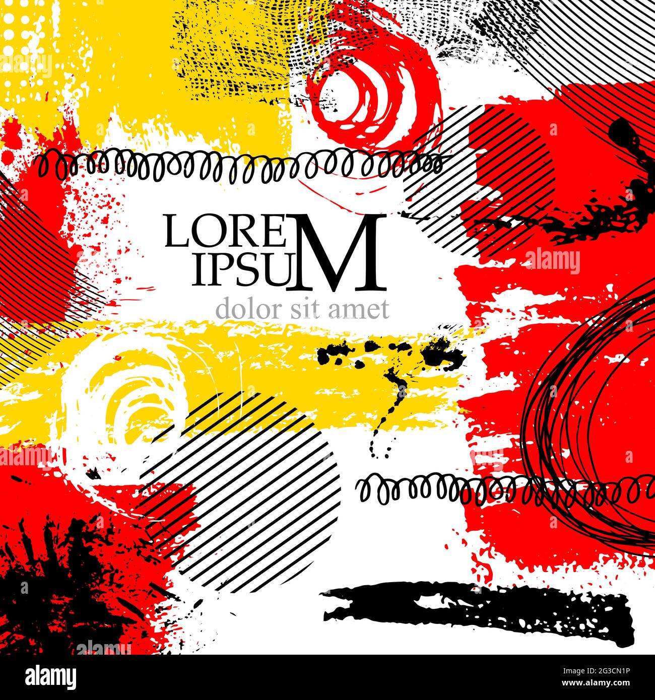 Abstract background for text. With handmade items. Abstract frame made ...