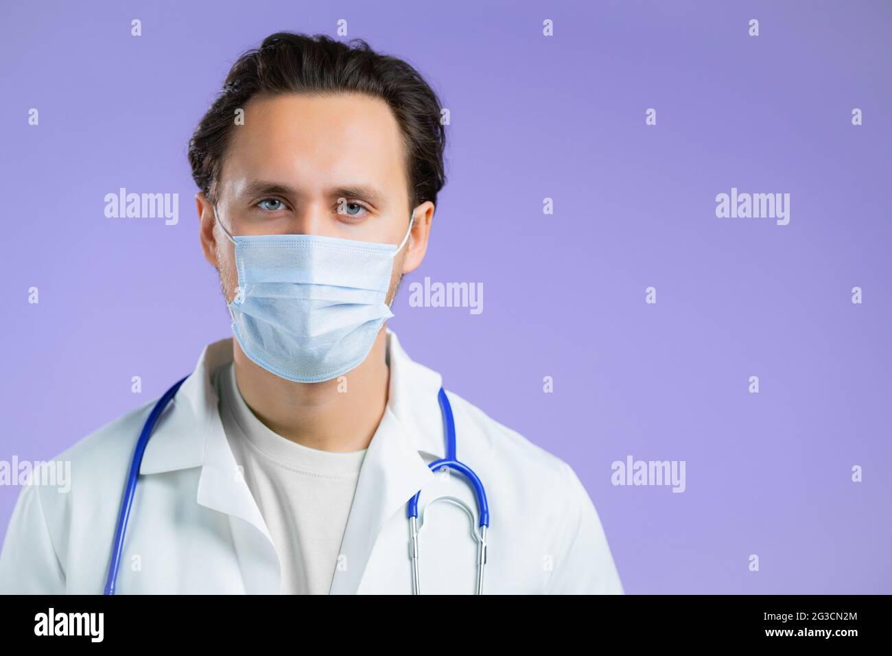 African doctor man screen hi-res stock photography and images - Alamy