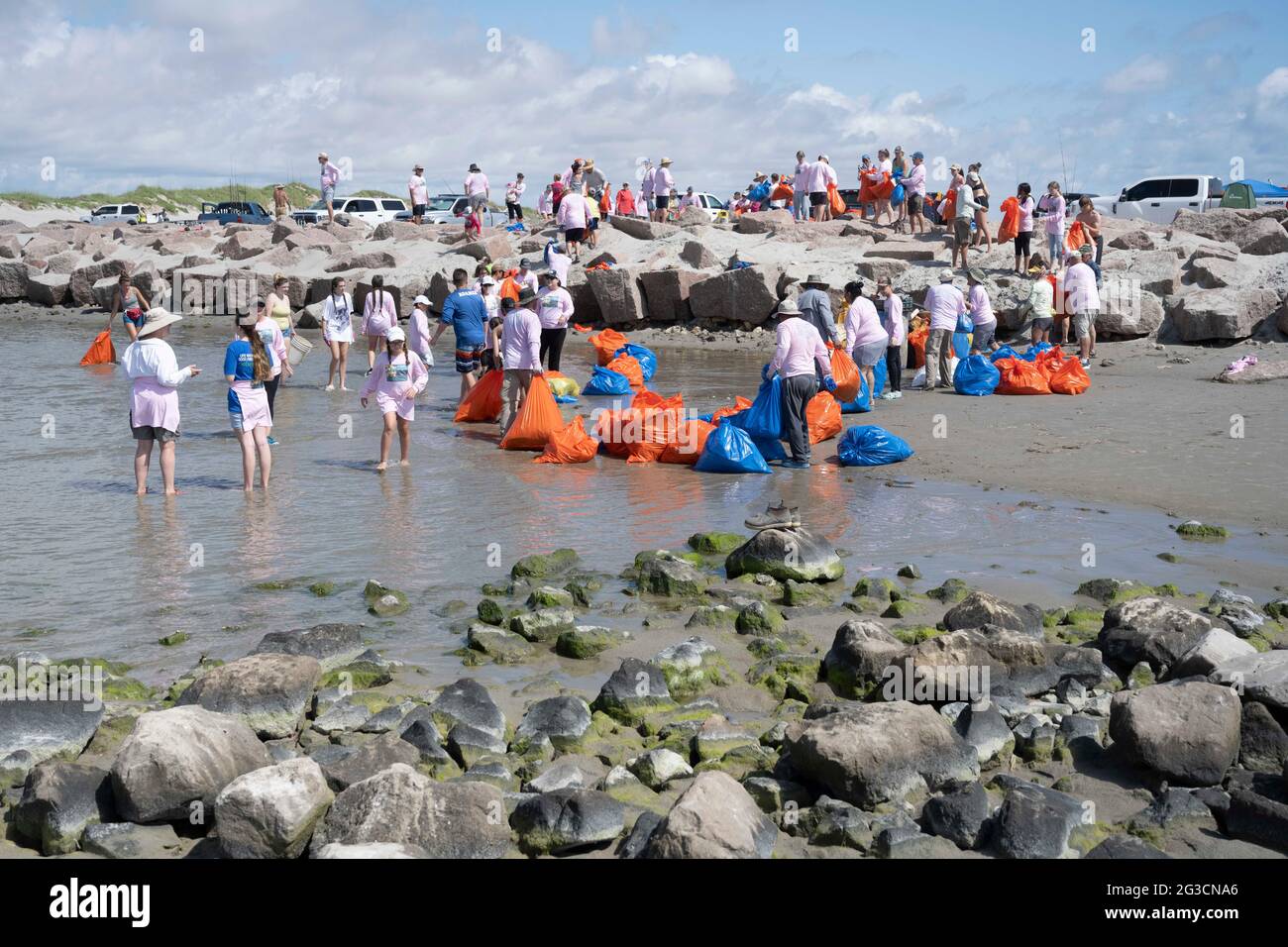 Dozens of South Texas residents in Willacy County participate in the ...