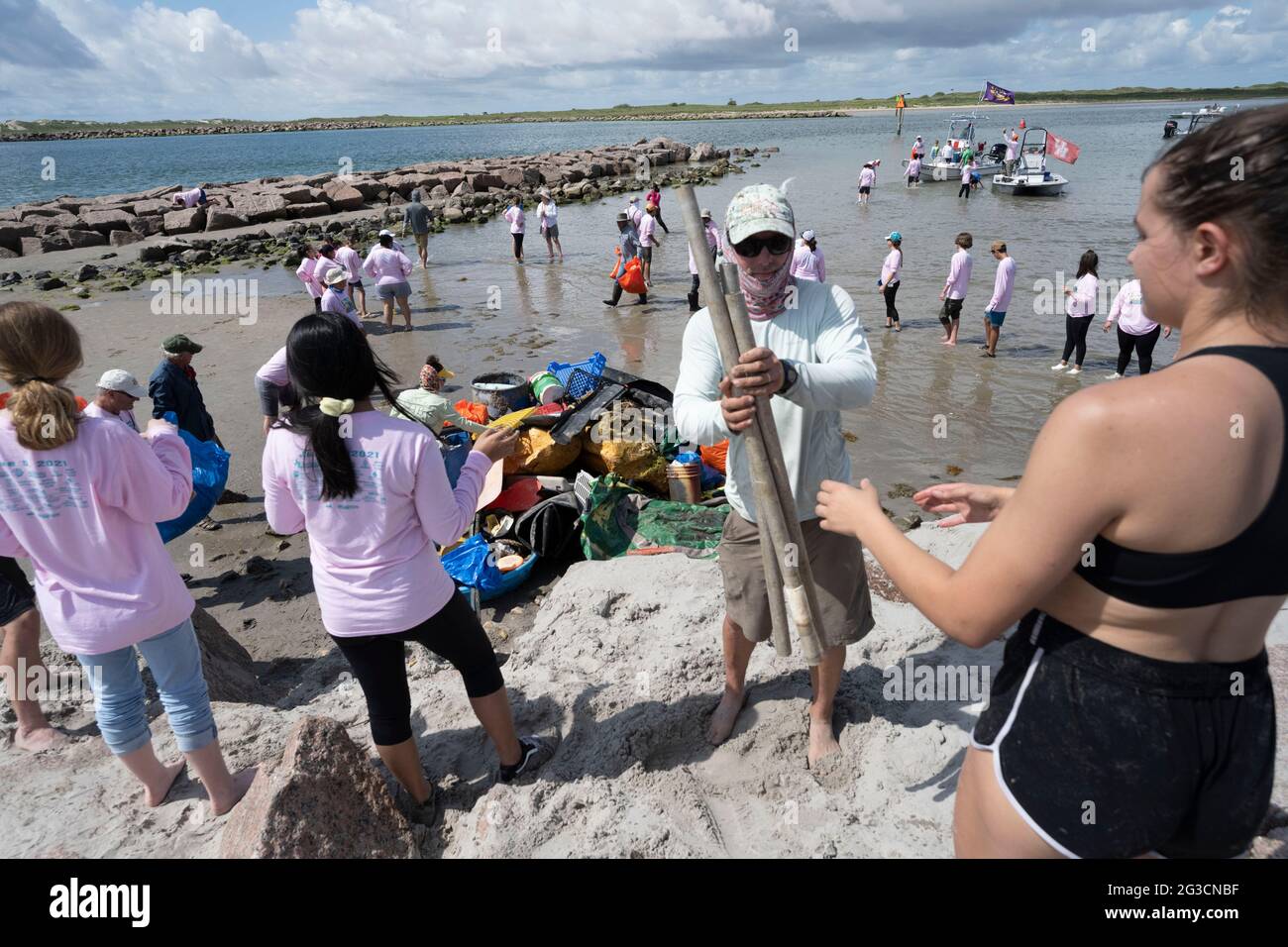 Dozens of South Texas residents in Willacy County participate in the ...