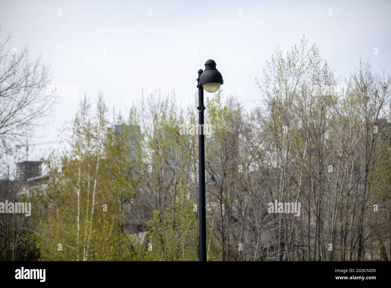 Lamp post shadow above view hi-res stock photography and images - Alamy