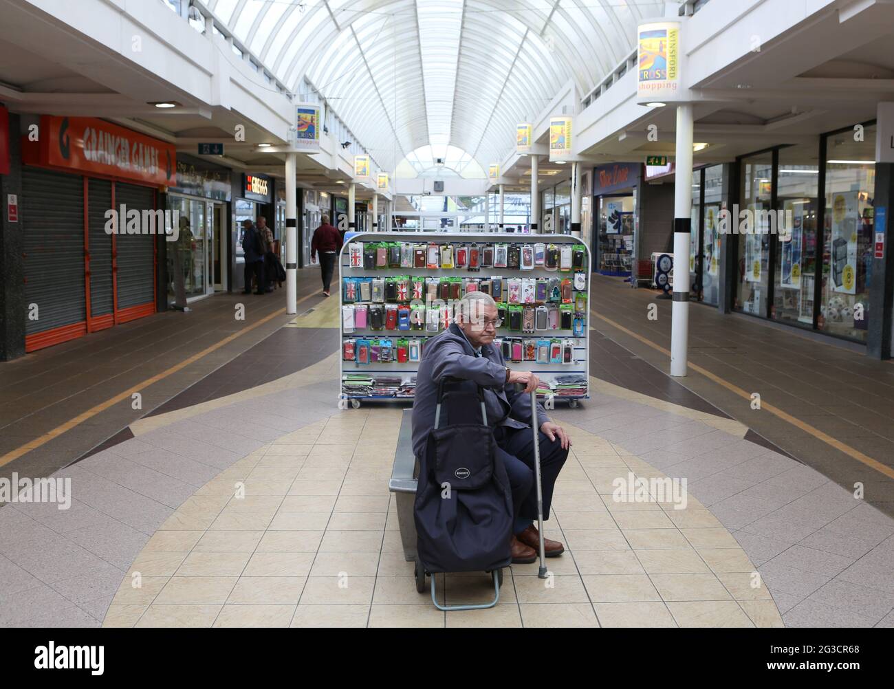 Winsford town centre in Cheshire Stock Photo - Alamy