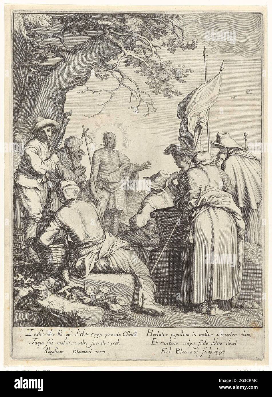 PREEDY OF JOHNER THE BASTER. John the Baptist with his attribute, a ...