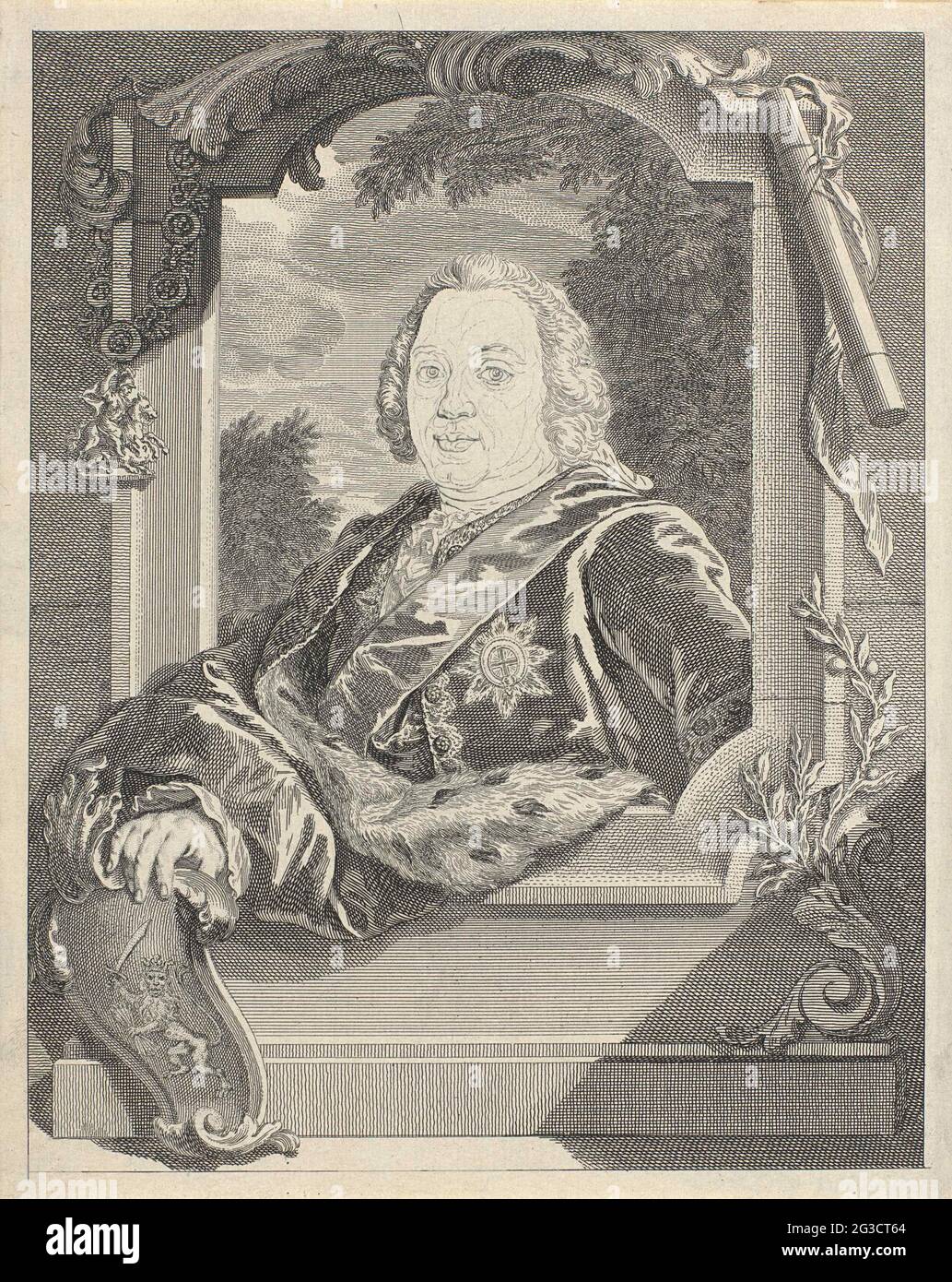 Portrait of Willem IV, Prince of Orange-Nassau. Portrait of Willem IV ...