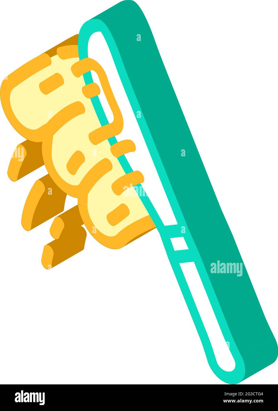 knife with peanut butter isometric icon vector illustration Stock ...