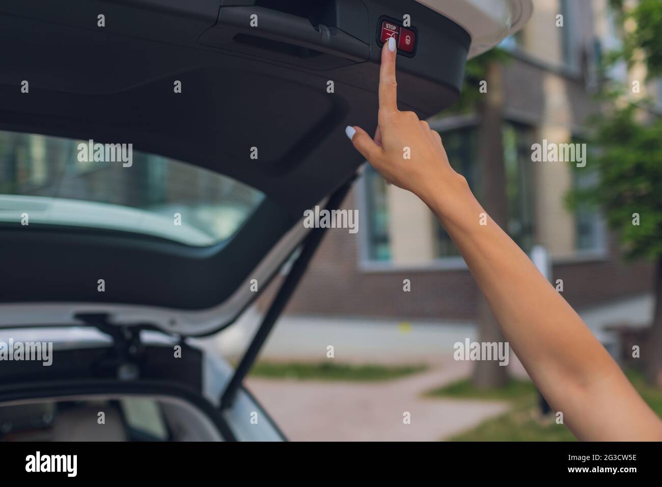 Opening trunk for luggage hi-res stock photography and images - Alamy