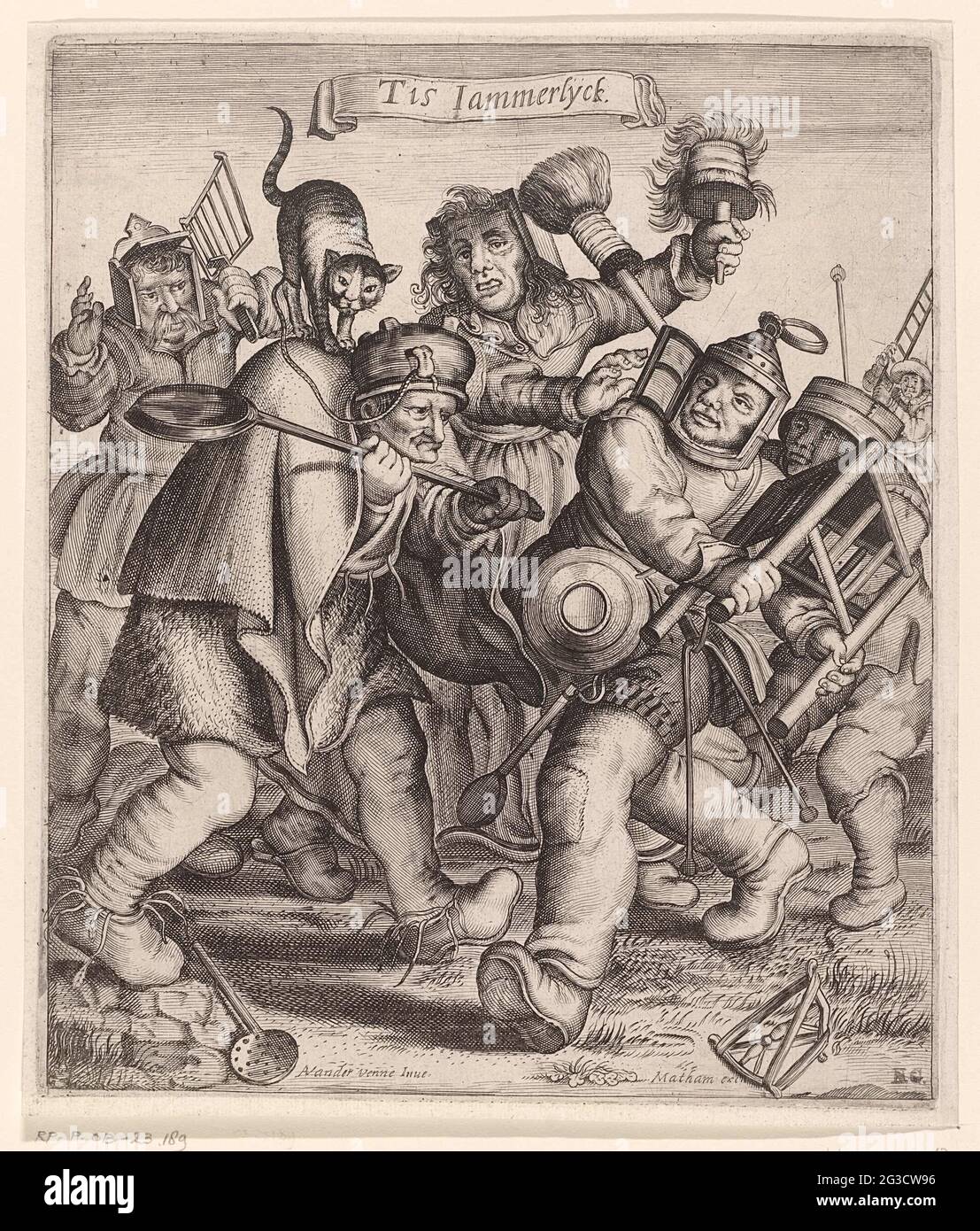 Fighting farmers. Fighting farmers with kitchen utensils and other ...