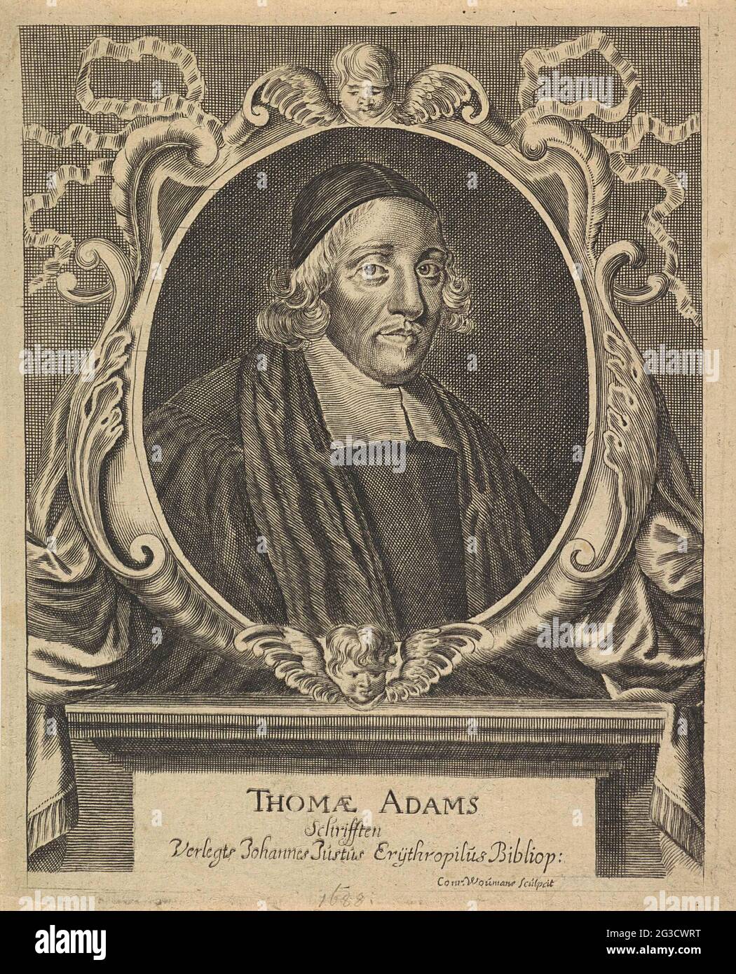 Portrait of Thomas Adams Stock Photo - Alamy
