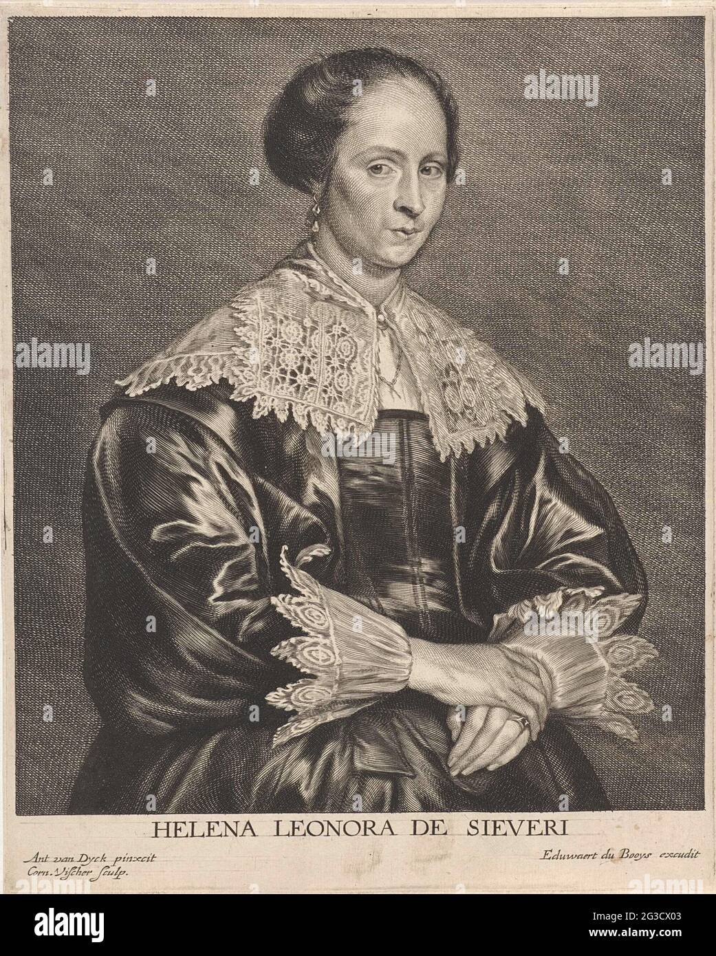 Portrait of Héléne Leonore Dubois; Helena Leonora de Sieveri. Héléne ...