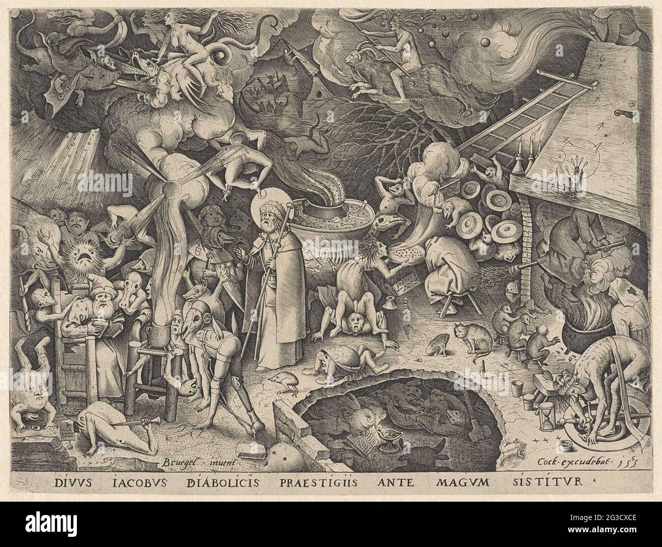 James De Multiple meets the magician Hermogenes; Story of the magician ...