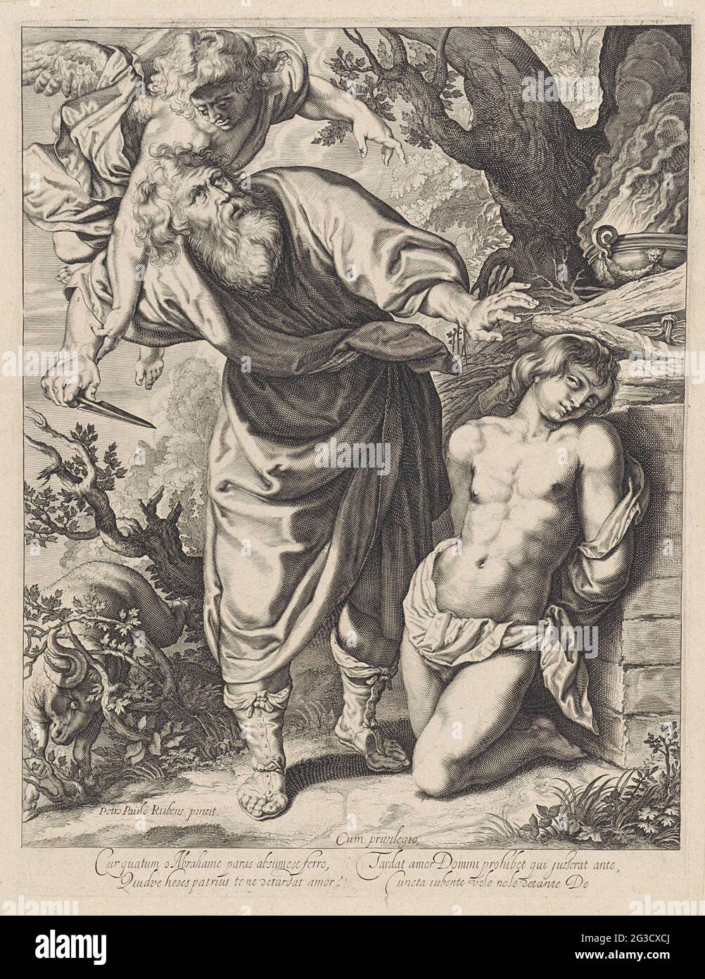 Abraham son isaac angel ram hi-res stock photography and images - Alamy