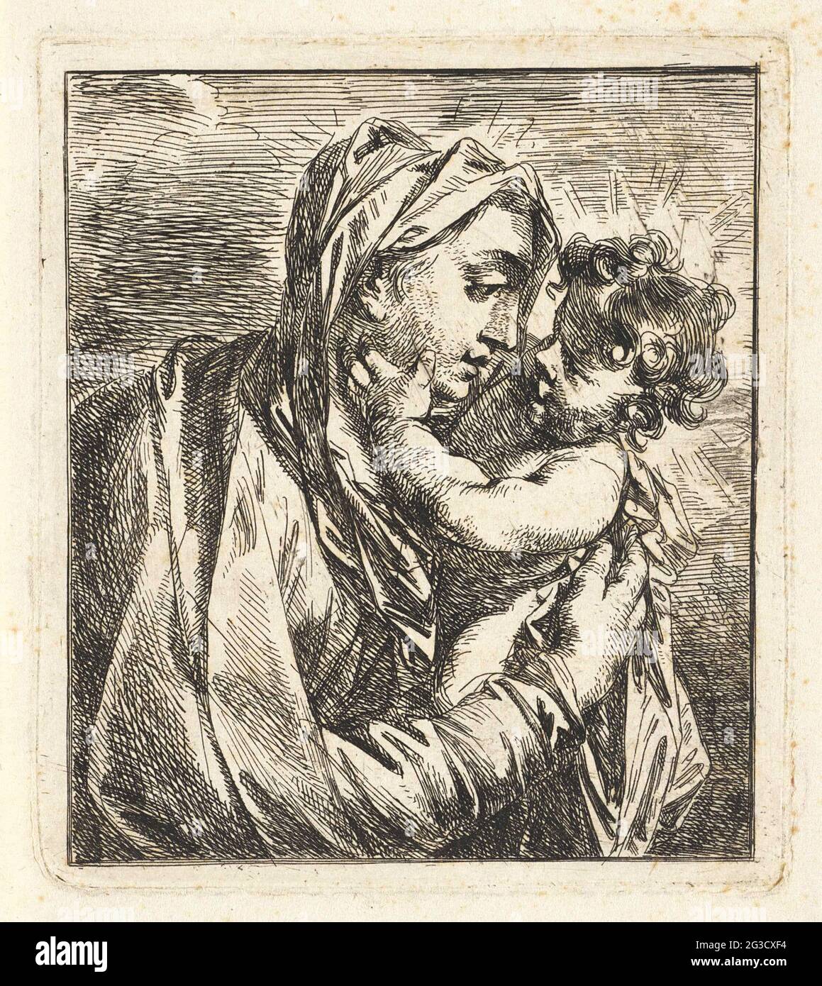 Maria met Christuskind Stock Photo - Alamy