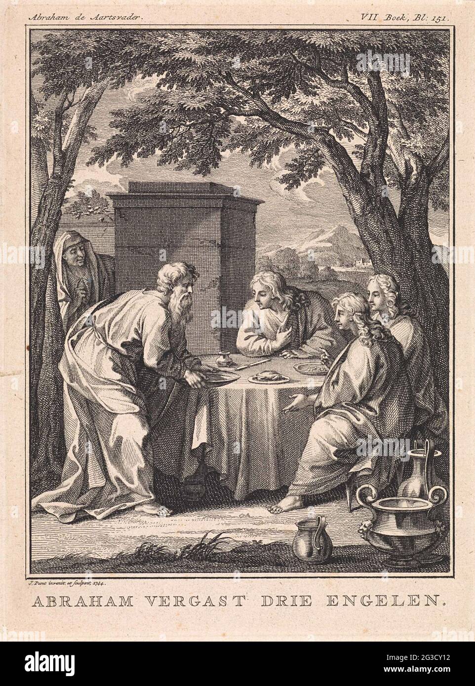 Three Angels Visiting Abraham Byzantine