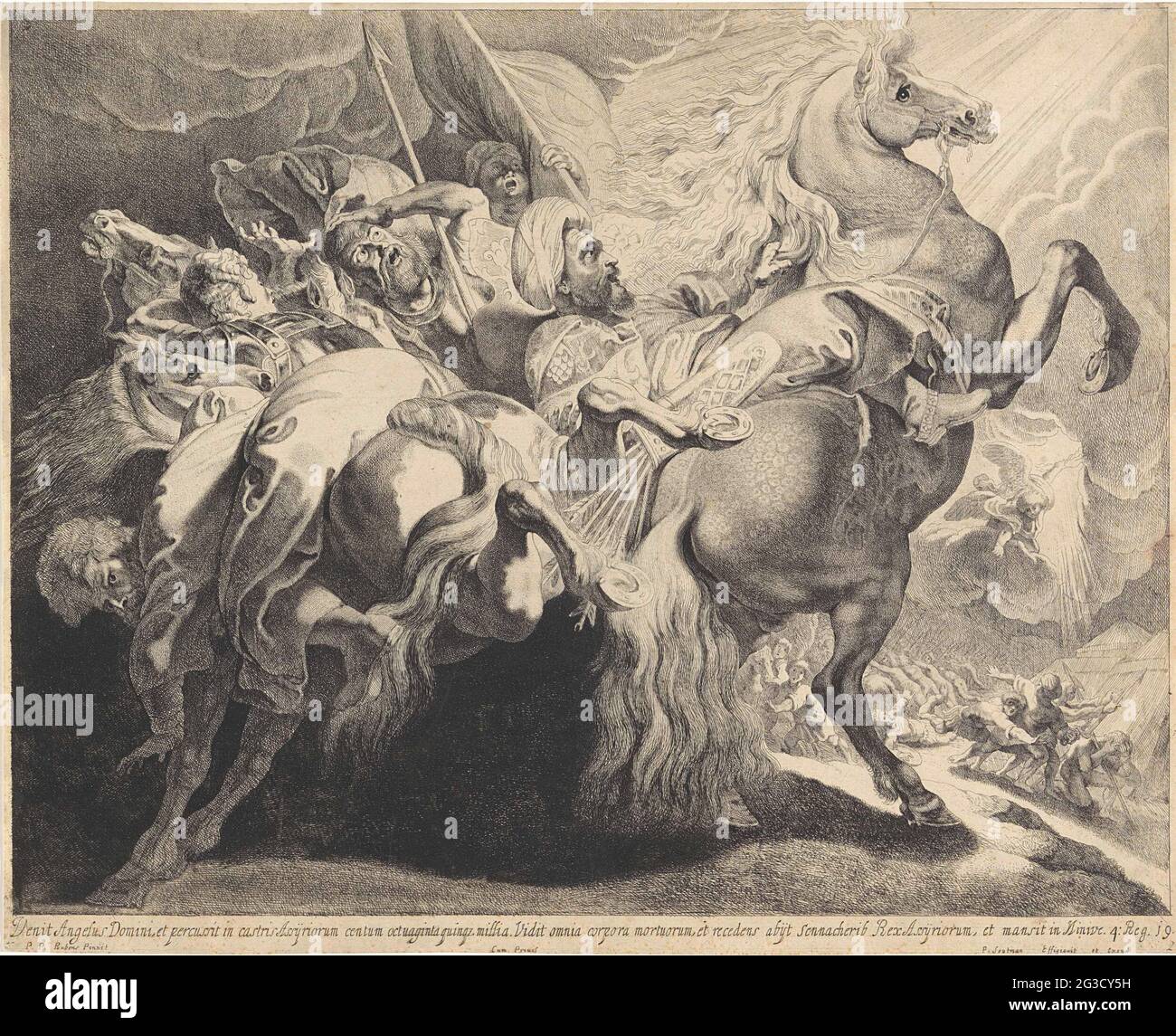 Sanherib, king of the Assyrians; Generous Bible. King Sanherib fled ...