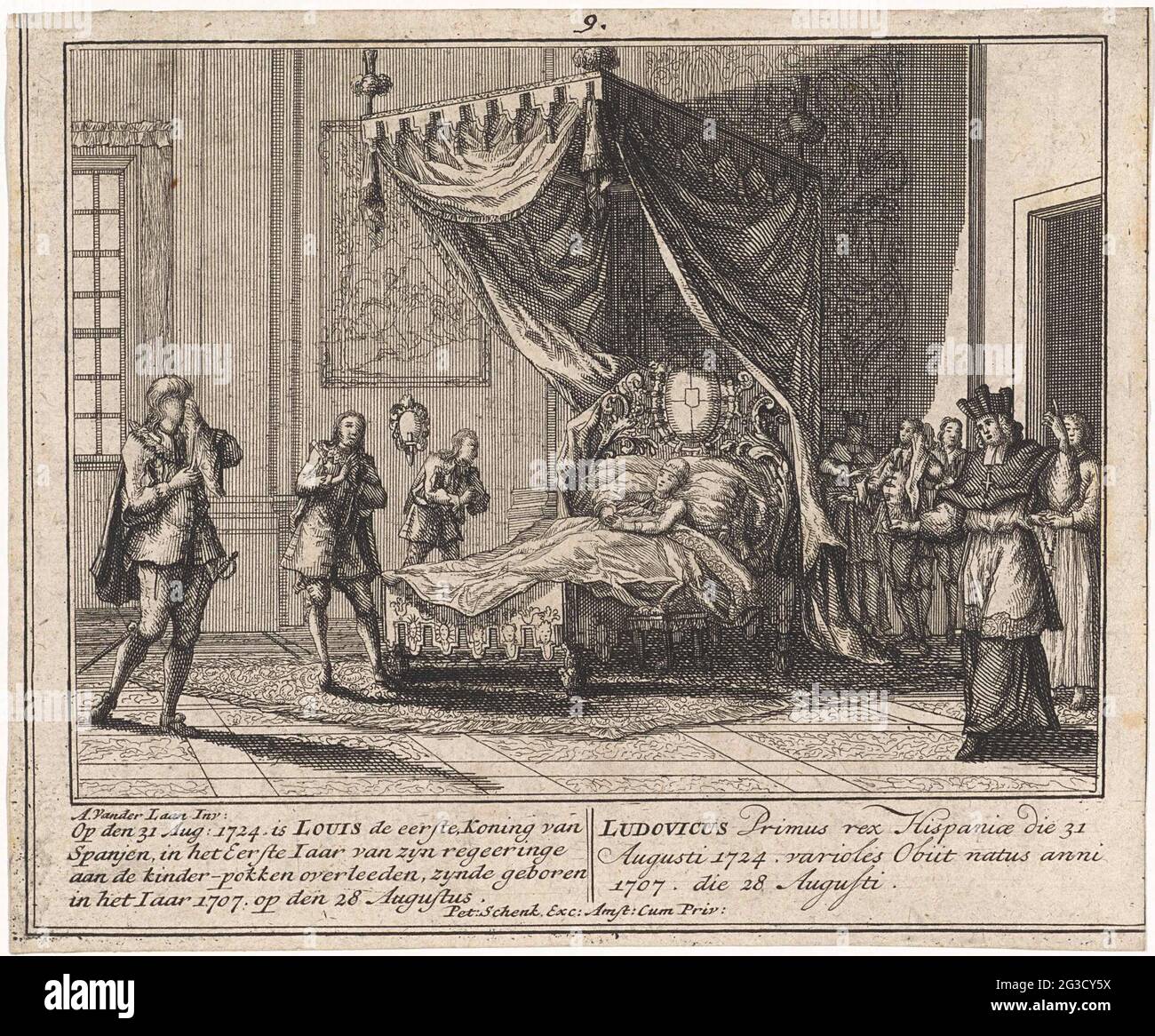 Death of Louis I; On the 31 Aug. 1724 Louis is the first king of ...