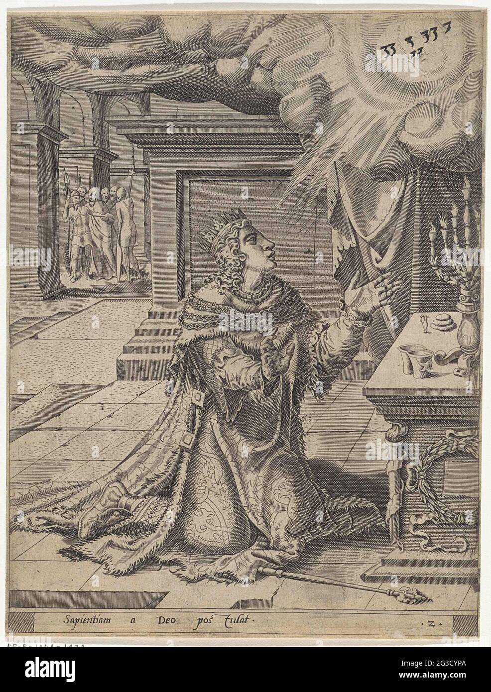 Solomon prays hi-res stock photography and images - Alamy