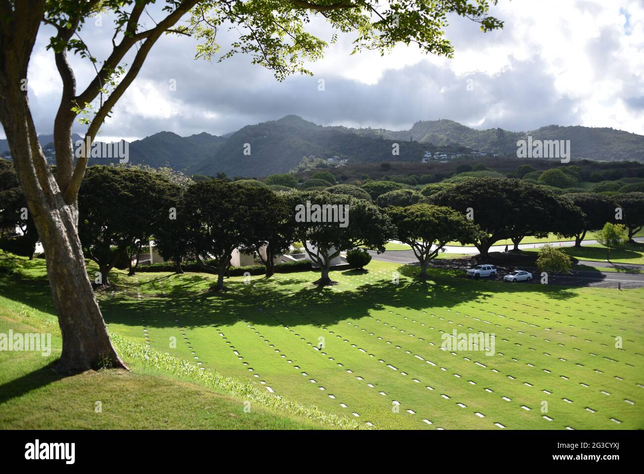 Oahu, HI. U.S.A. 6/5/2021. National Memorial Cemetery of the Pacific ...