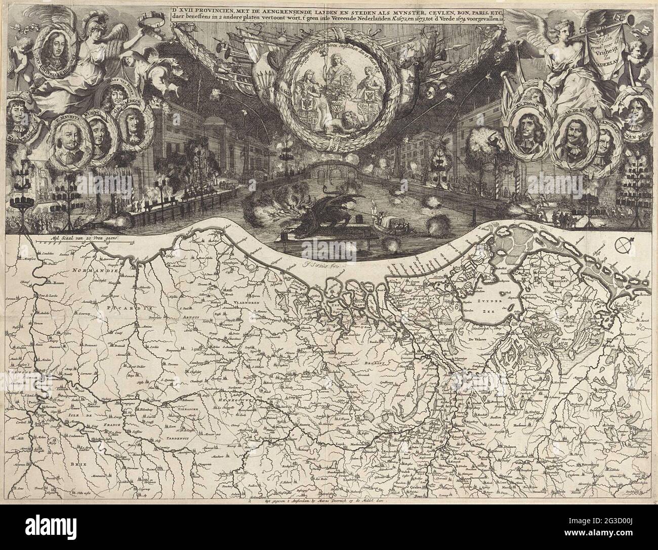 Dxvii provinces hi-res stock photography and images - Alamy