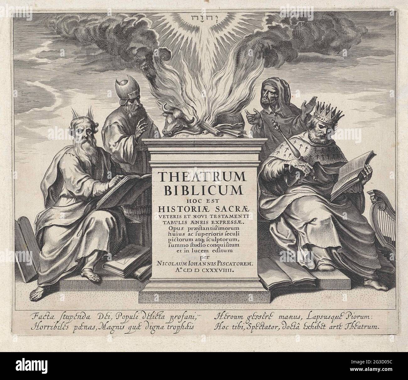 Title page for: Theatrum Biblicum. Title page for 'Theatrum Biblicum ...