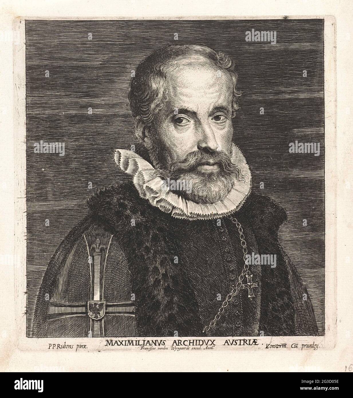 Portrait of Maximilian II Stock Photo - Alamy