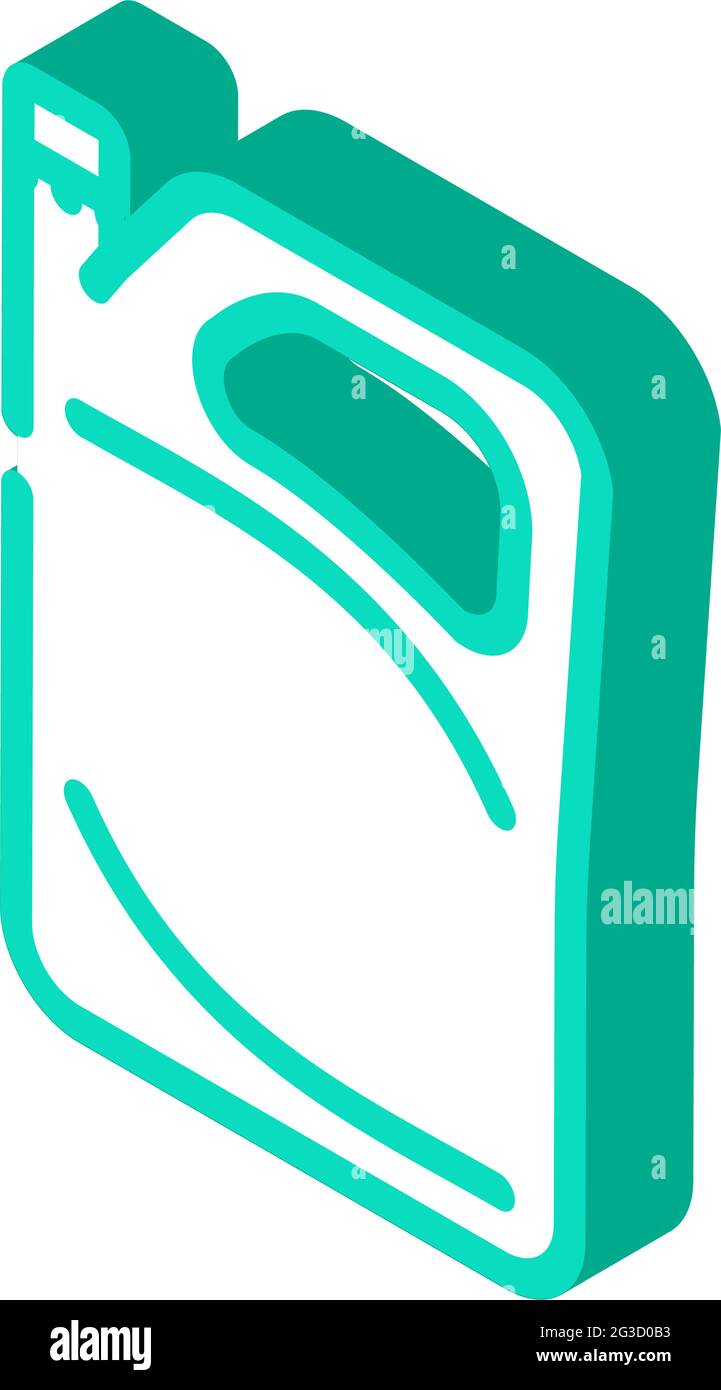 semi-rigid plastic package isometric icon vector illustration Stock ...