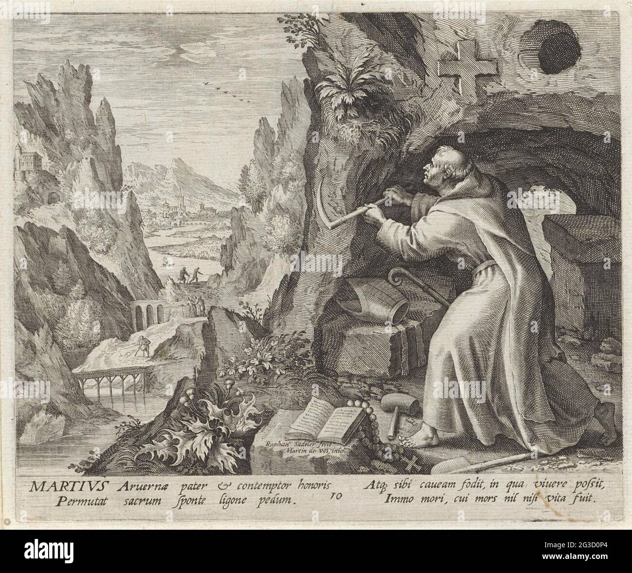 Saint Martius of Auvergne as a hermit; Male hermits and renewal; Sylvae ...